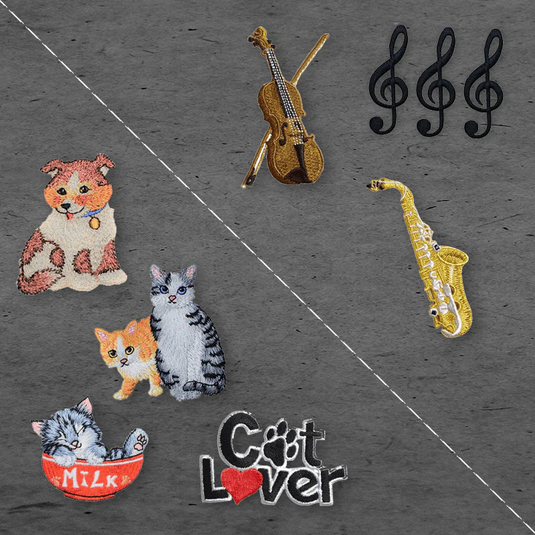 Paddy's Patches | Patch On Personality | Iron on Patches