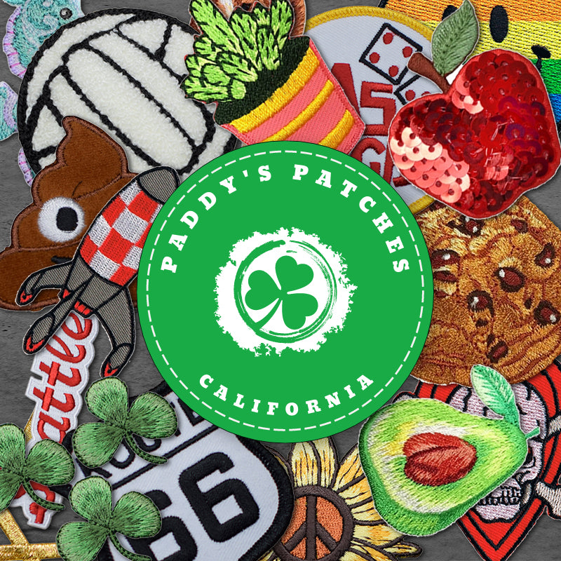 Paddy's Patches | Patch On Personality | Iron on Patches