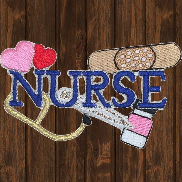 Nurse Medical Embroidered Patch — Iron On | Paddy's Patches