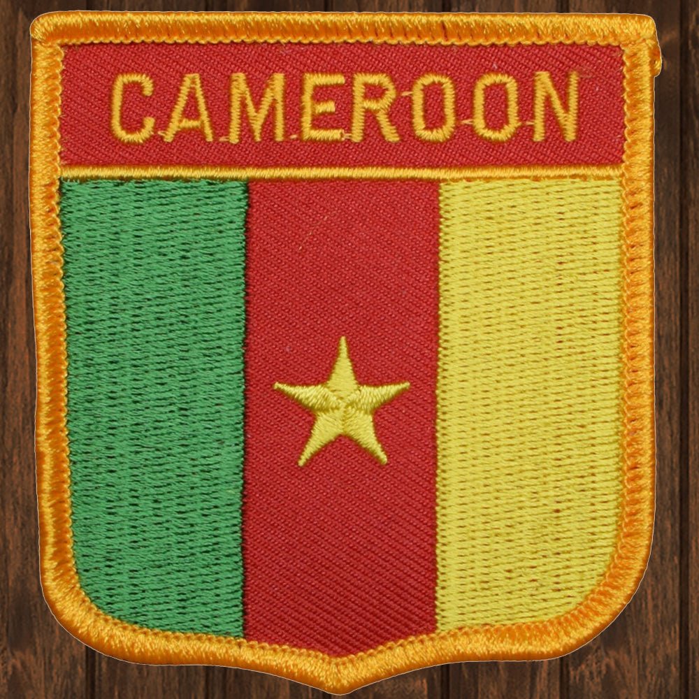 Cameroon Embroidered Patch — Iron On | Paddy's Patches