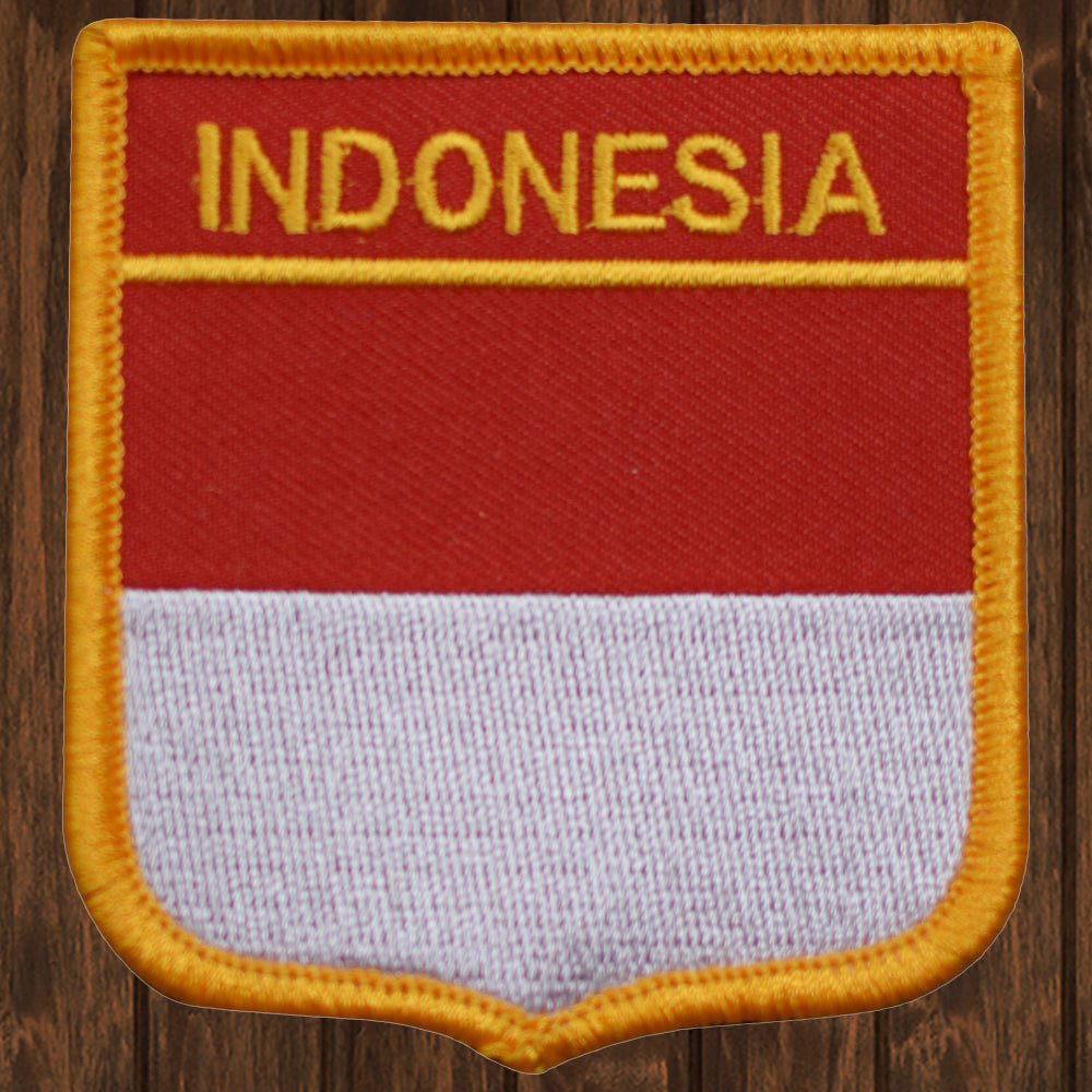 Indonesia Embroidered Patch — Iron On | Paddy's Patches