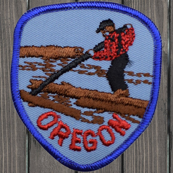 Vintage Oregon Embroidered Patch — Sew On | Paddy's Patches