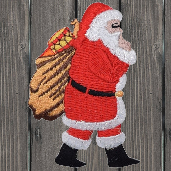 Santa Claus Embroidered Patch — Iron On